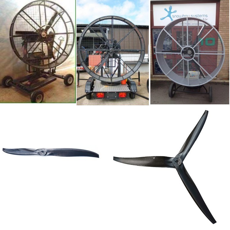 Wind machine for film carbon propellers , wind generator propellers ...