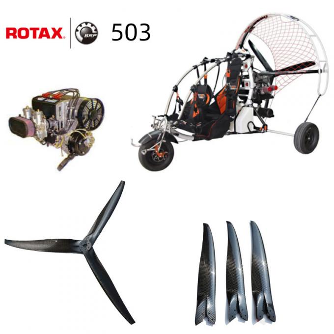 Rotax 447 503 582 Carbon propeller custom for ultralight aircraft ...
